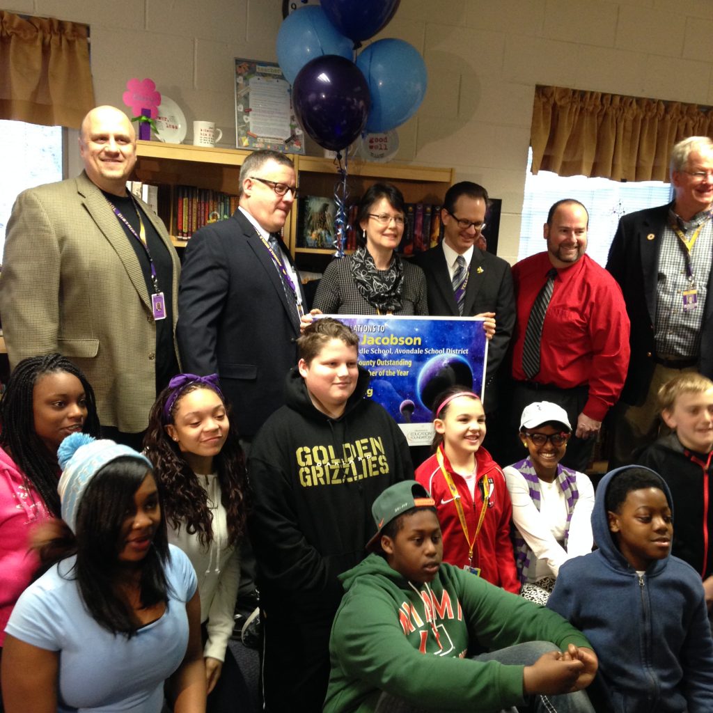 Avondale Middle School educator named Teacher of the Year | EA Focus ...